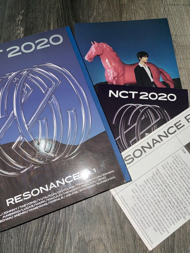 [Used] NCT 2020 - Album [RESONANCE Pt.1] ( The Past ver), Hobbies ...