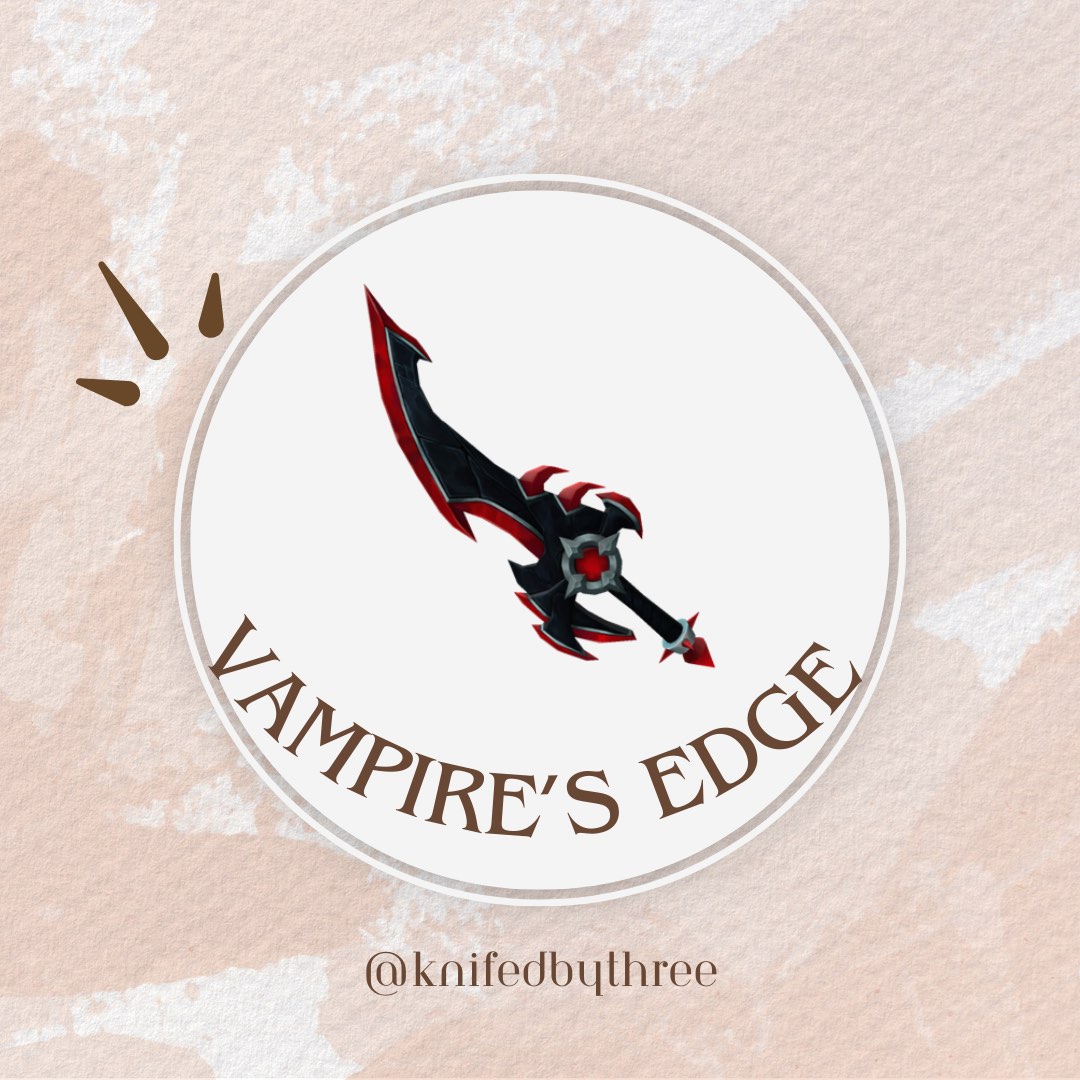 VAMPIRES EDGE ROBLOX MM2, Video Gaming, Gaming Accessories, In-Game ...