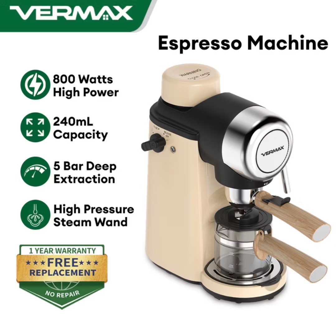 VERMAX Coffee / Espresso Machine, TV & Home Appliances, Kitchen ...