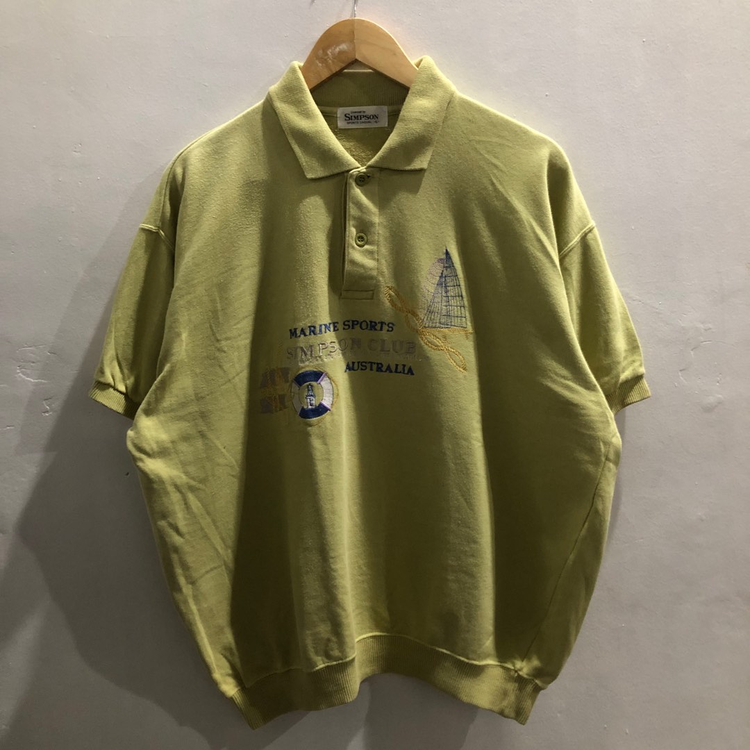 Vintage Simpson Poloshirts, Men's Fashion, Tops & Sets, Tshirts & Polo ...