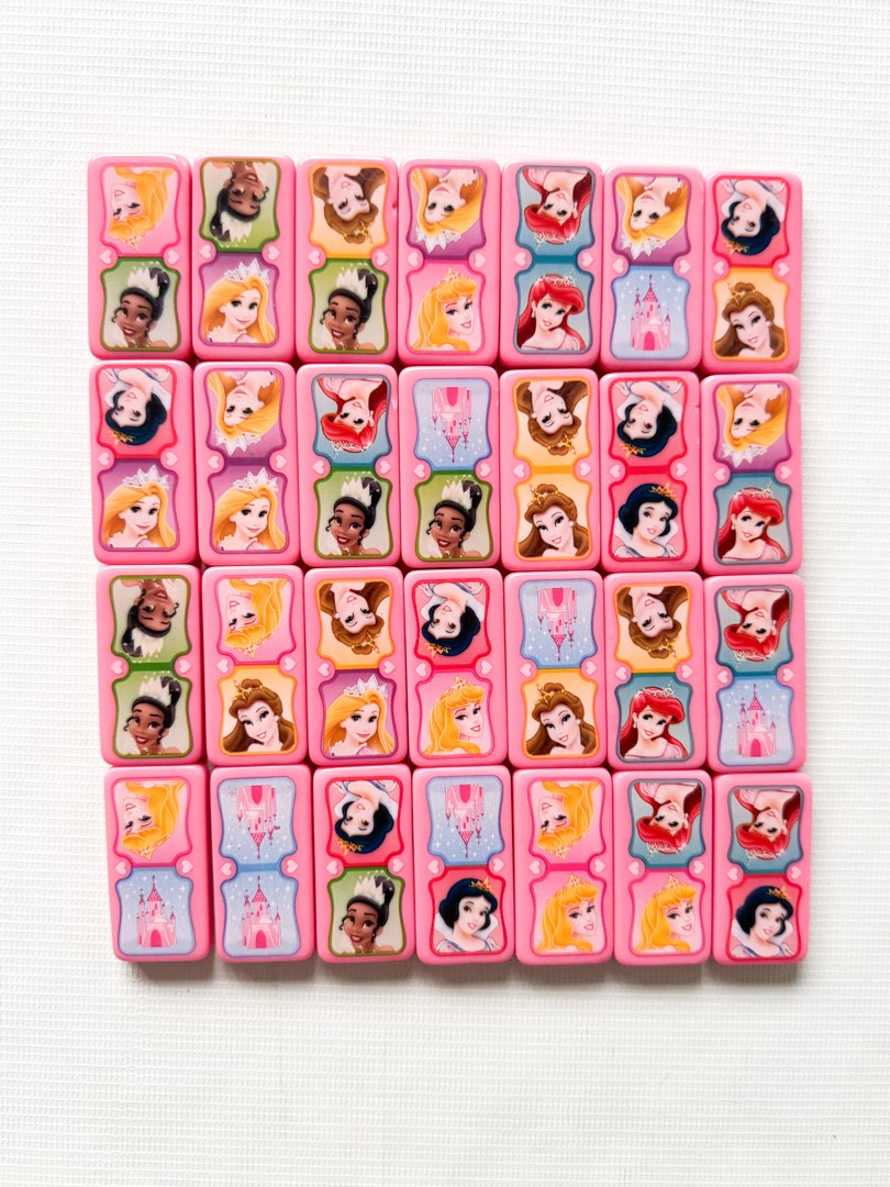 Wonder Forge Disney Princess Dominoes (COMPLETE SET), Hobbies & Toys ...