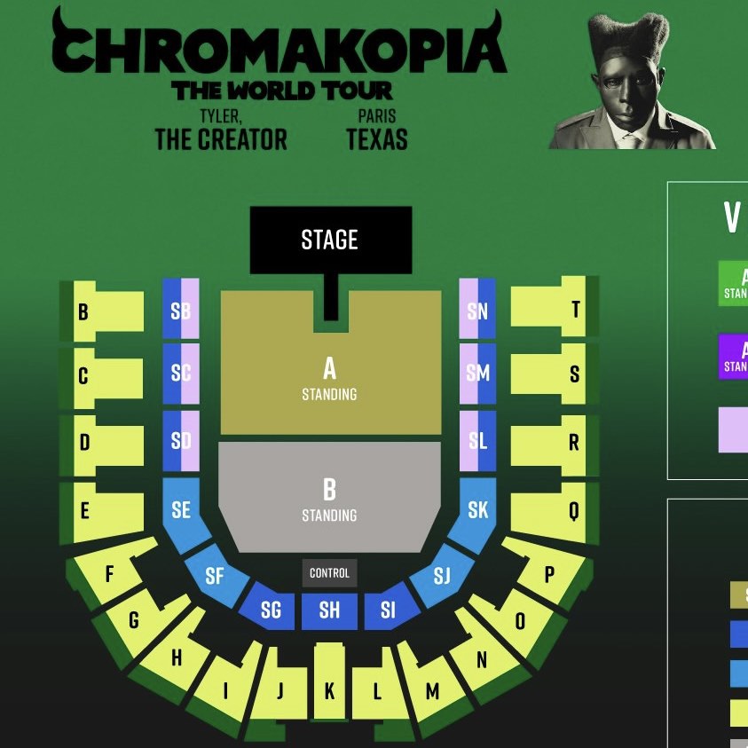 WTS: Chromakopia World Tour in BKK, Tickets & Vouchers, Event Tickets ...
