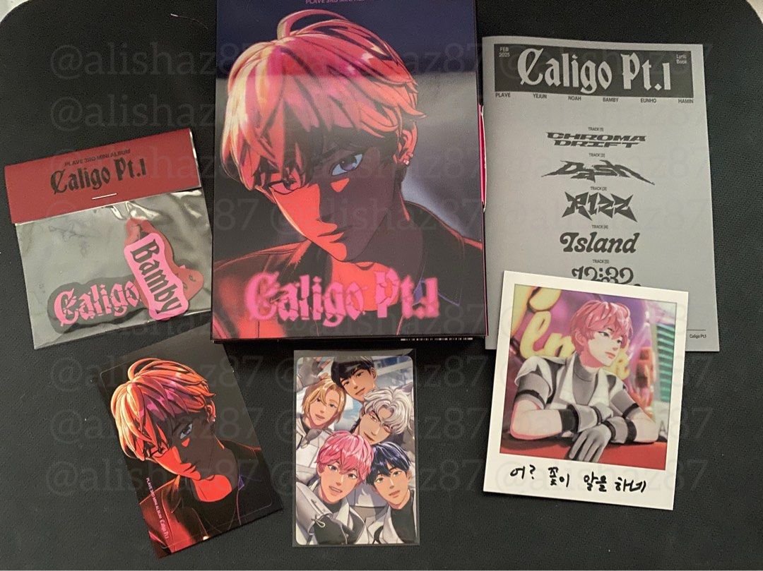 [WTS] PLAVE Official Caligo Pt. 1 Vanguard Version Bamby / Group PC ...