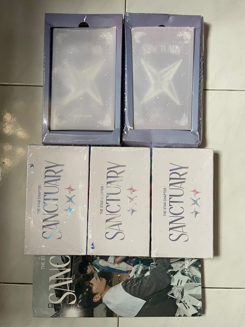 [WTS] Txt Sanctuary Regular Album (savior & knight), Angel Album ...