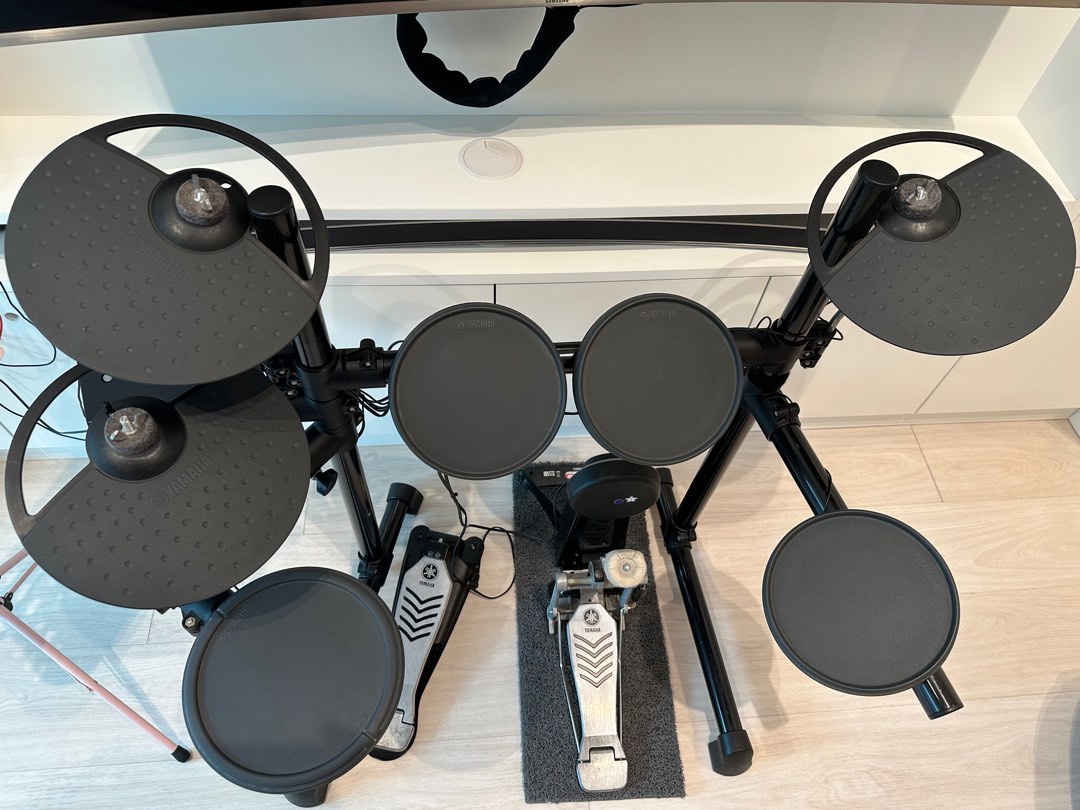 Yamaha DTX450K Electric Drum Set, Hobbies & Toys, Music & Media ...