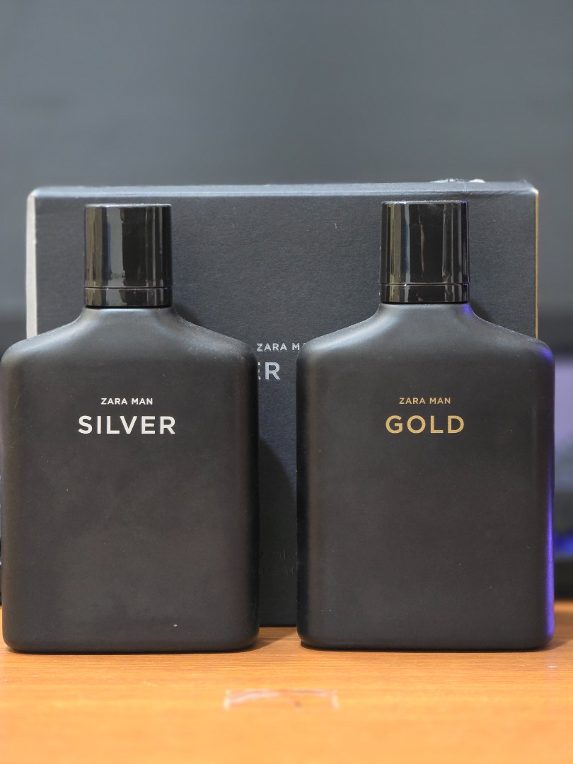 Zara Man Gold & Silver 75/90 ML, Beauty & Personal Care, Fragrance ...