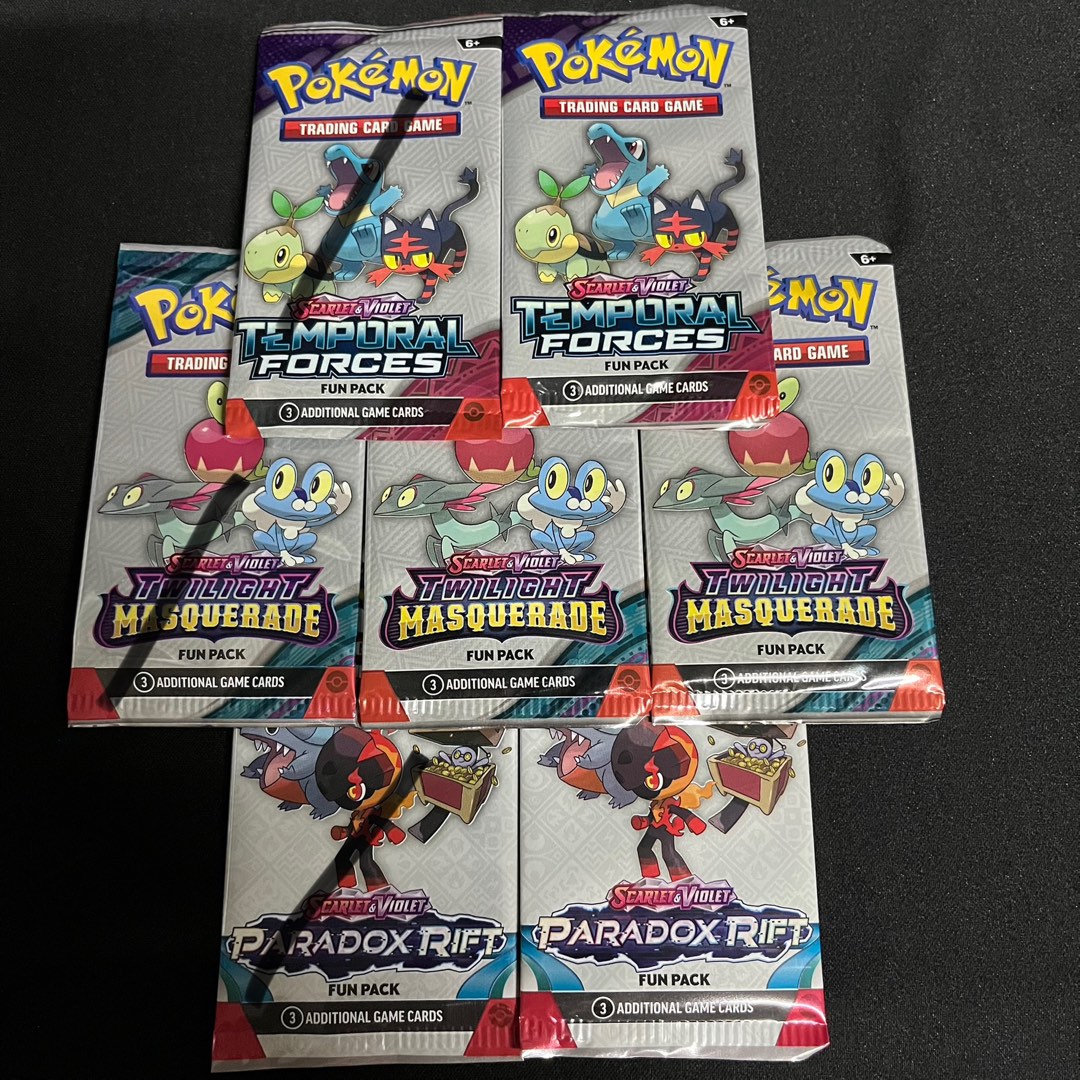 ($10 for set) SEALED Pokemon TCG FUN Booster Packs, Hobbies & Toys ...