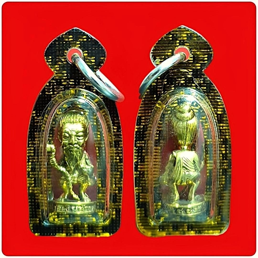 [$48] Mini Chuchok Roop Lor/Chu Chok Thai Amulet, Phra Ajahn Amnard ...