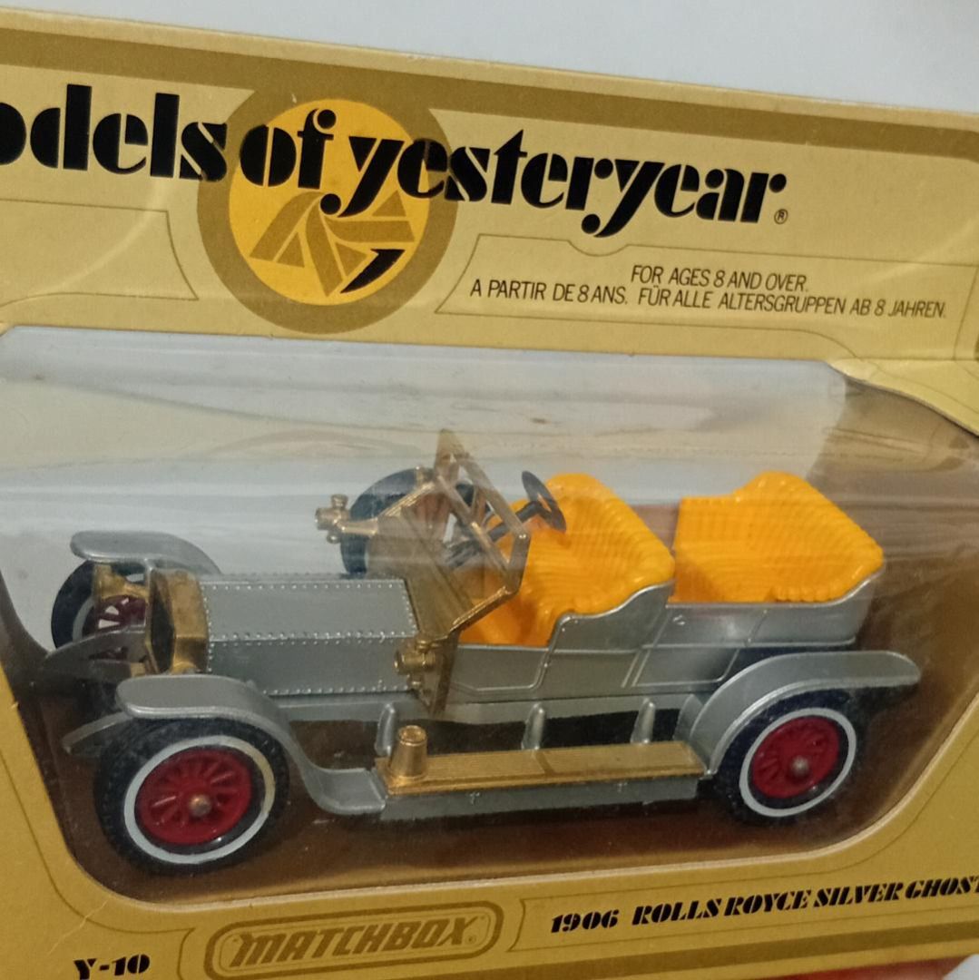懷舊絕版 1978年 Made in England Matchbox 歐洲貨 Models of Yesteryear 1906 Rolls ...