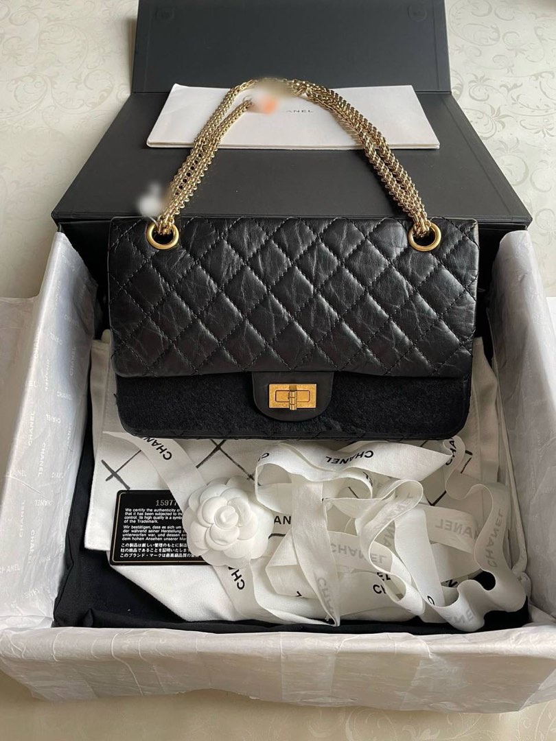 💯 Authentic Chanel Small Reissue 2.55. Serial 15, Luxury, Bags ...