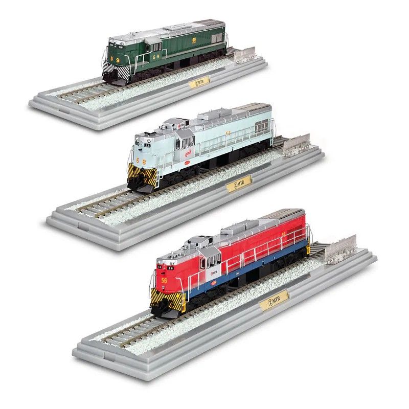 「平過訂全新現貨一套三款」MTR kcr jr 港鐵 HO 1:87 G16型號機車 – 56號、58號及59號 kato tomix, 興趣 ...