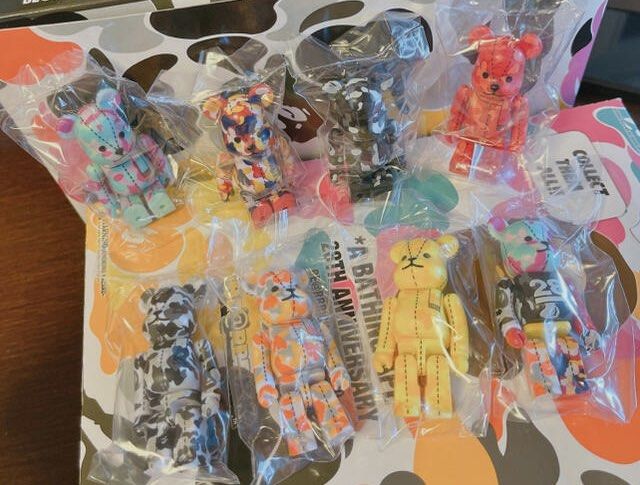 A Bathing Ape 28th Anniversary Total 3 Set ( 24 Pcs ) #1 All Full Set ...