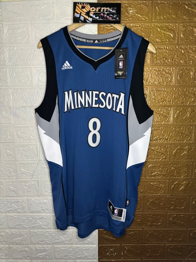 ADIDAS MINNESOTA TIMBERWOLVES JERSEY #8 ZACH LAVINE, Men's Fashion ...