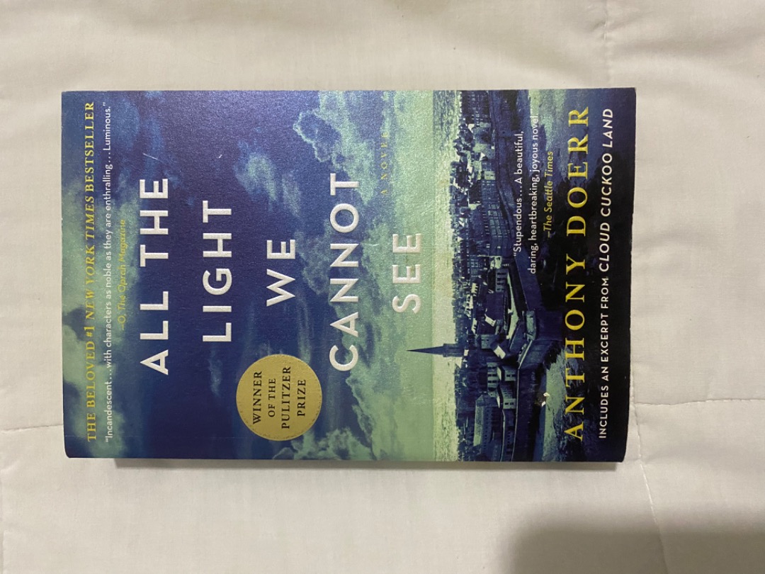 All the light we cannot see book, Hobbies & Toys, Books & Magazines ...