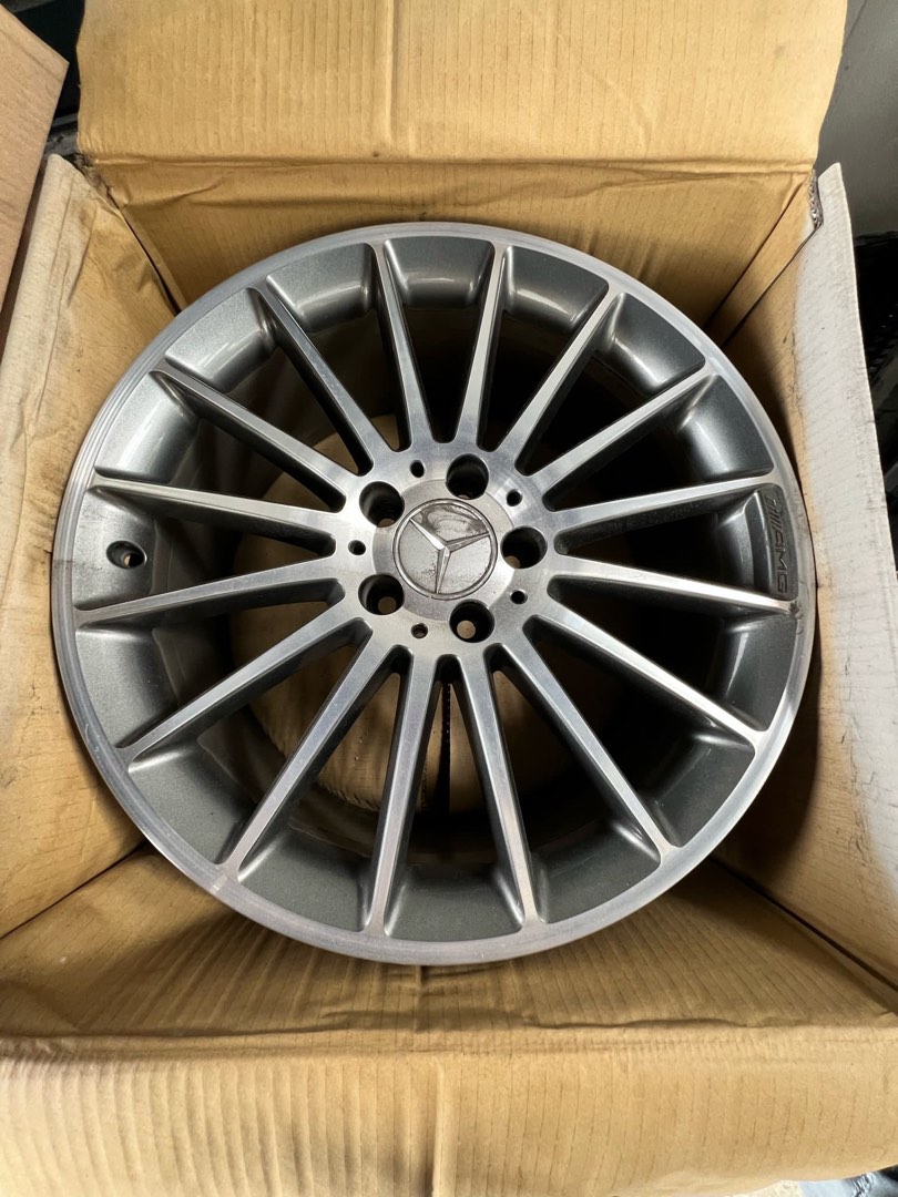 AMG A45/CLA45 RIMS W176, Car Accessories, Tyres & Rims on Carousell