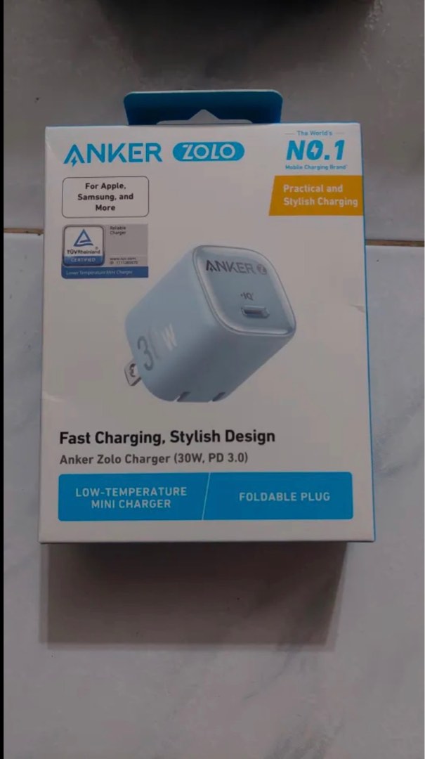 Anker Zolo (30W) Blue, Mobile Phones & Gadgets, Mobile & Gadget ...