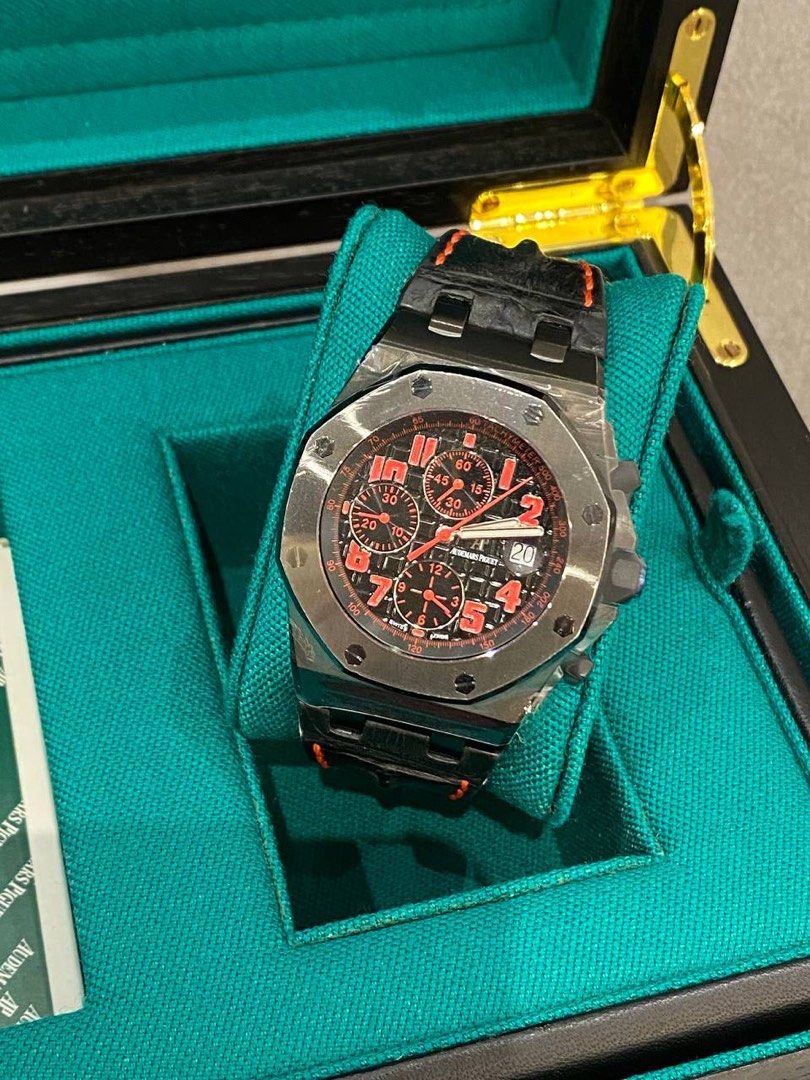 AP AUDEMARS PIGUET ROYAL OAK OFFSHORE LAS VEGAS TRIP REF 26186SN RED ...