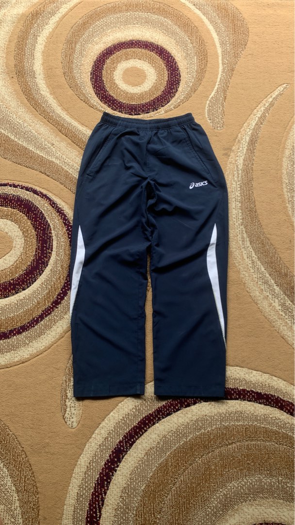 Asics Trackpants, Men's Fashion, Activewear on Carousell