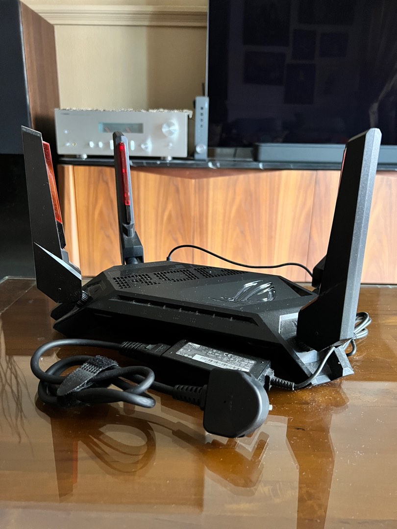 Asus ROG Rapture GT-Ax6000 Dual-Band Wifi 6 (802.11ax) Gaming Router ...