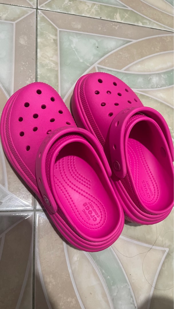 Authentic Crocs Bella Clog, Women's Fashion, Footwear, Slippers and slides on Carousell