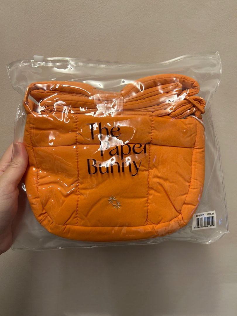 Authentic the paper bunny tpb mini puffer swing in poopy orange, Men's ...