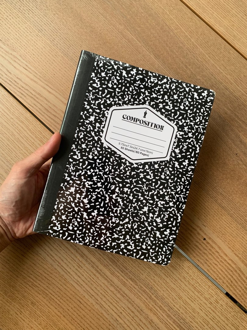 B5 Composition Book (New, Shrinkwrapped), Hobbies & Toys, Stationery ...