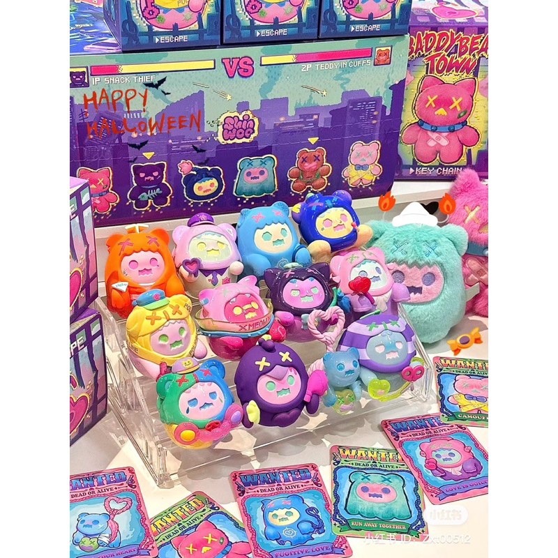 Baddy Bear Town - Finding Unicorn x Shin Woo Figurine Series Blind Box ...