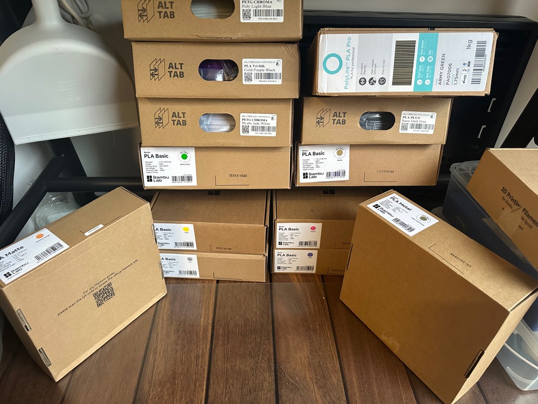 Bambu Lab filaments, Hobbies & Toys, Toys & Games on Carousell