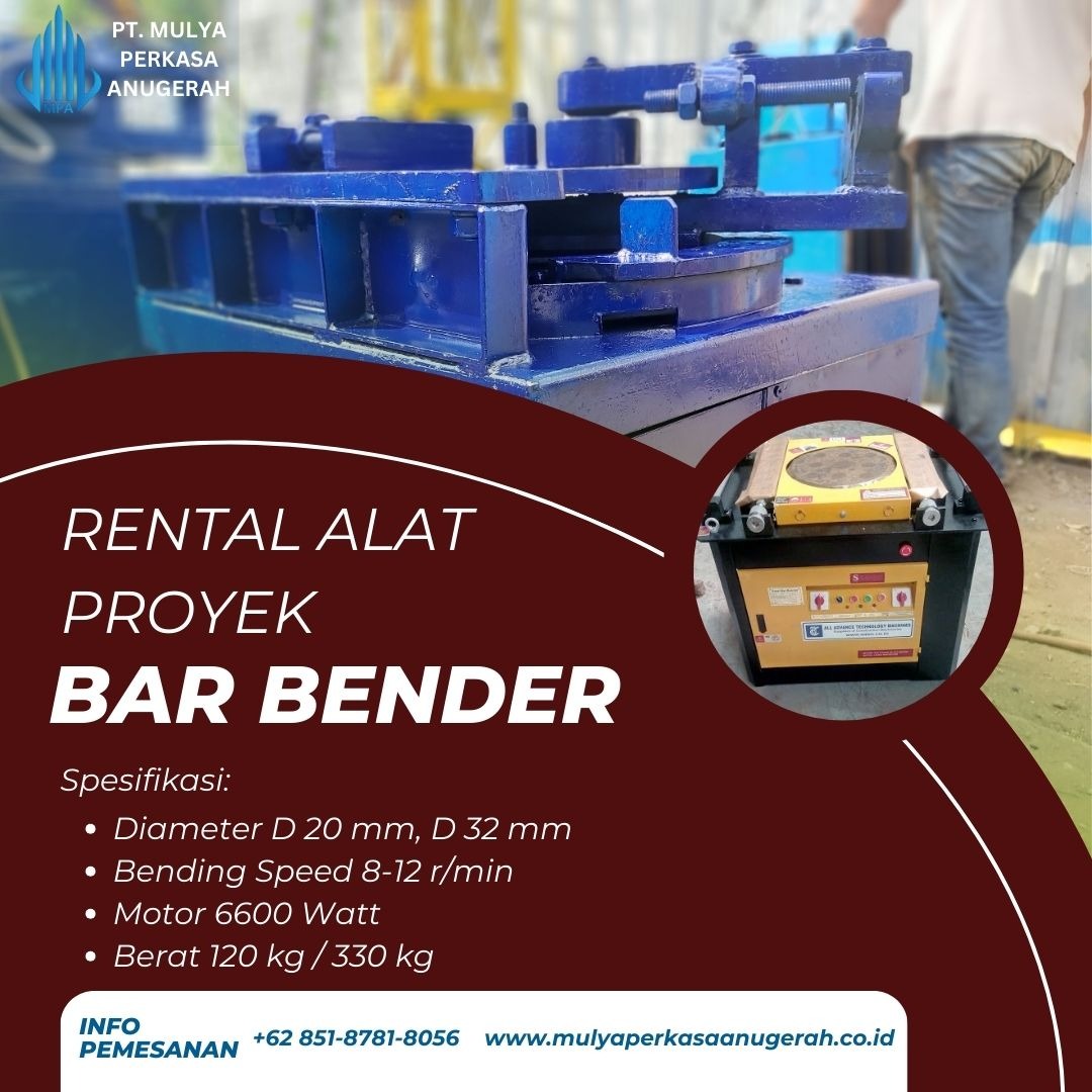 Bar Bender | Sewa Bar Bender | Rebar Bender | Alat Penekuk Besi ...