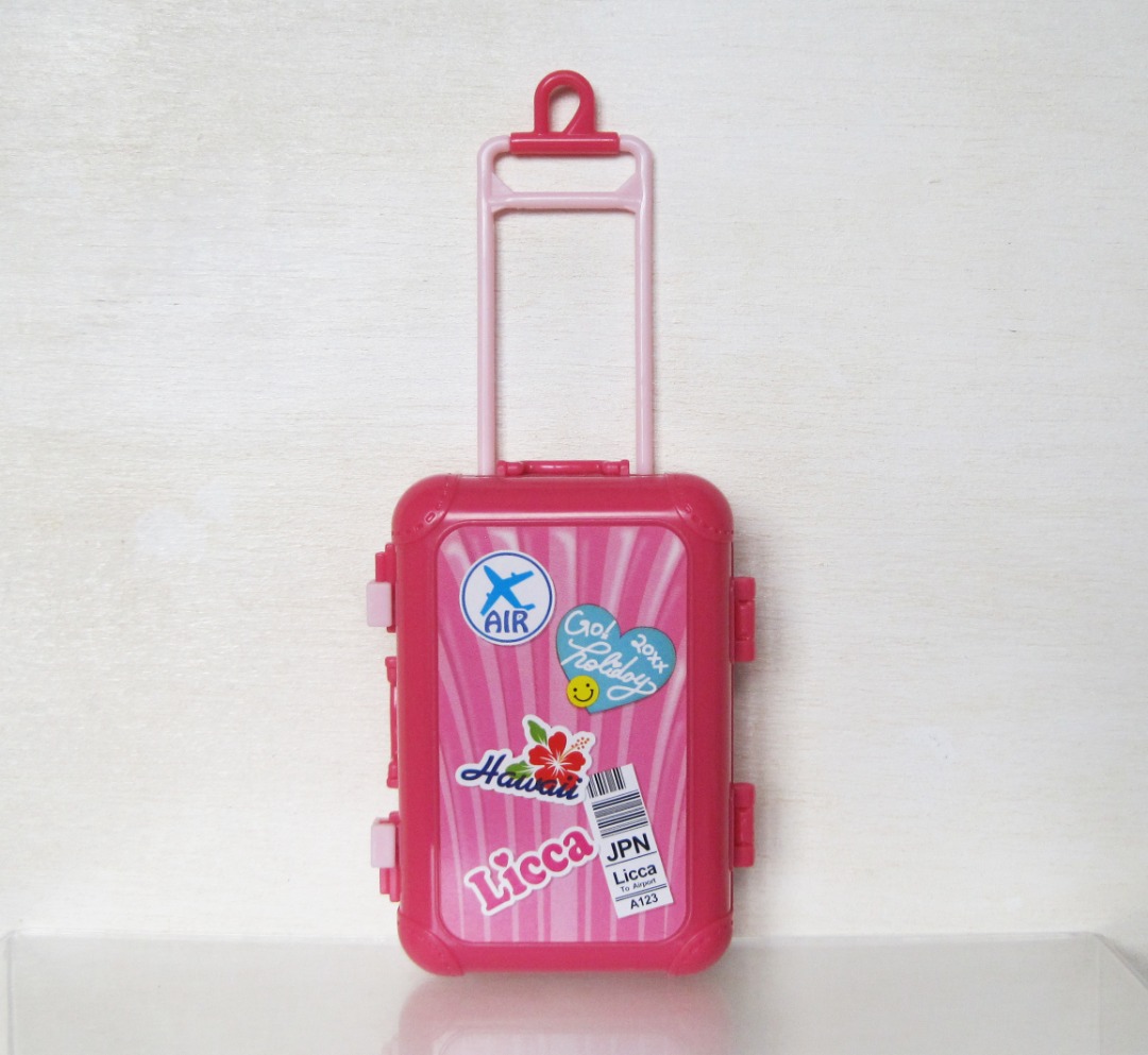 Barbie Licca doll suitcase / luggage bag, Hobbies & Toys, Toys & Games ...