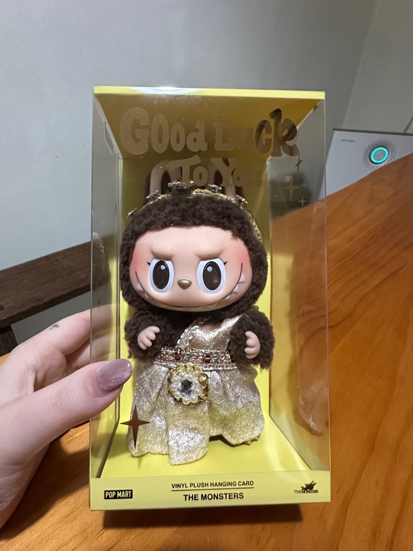 BN LABUBU GOOD LUCK TO YOU-Vinyl Plush Doll Pendant, Hobbies & Toys ...