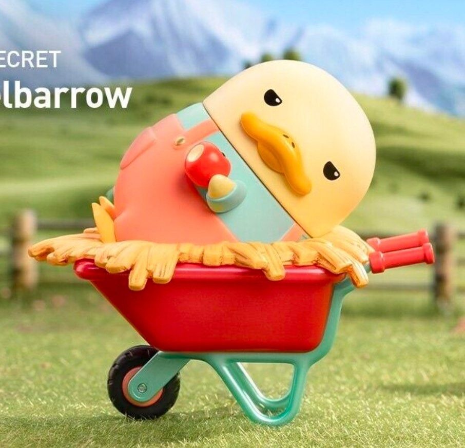 [BNIF] Duckoo Farmland Secret Popmart wheelbarrow, Hobbies & Toys, Toys ...