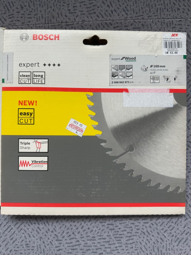 Bosch circular saw blade (various sizes), Furniture & Home Living, Home ...