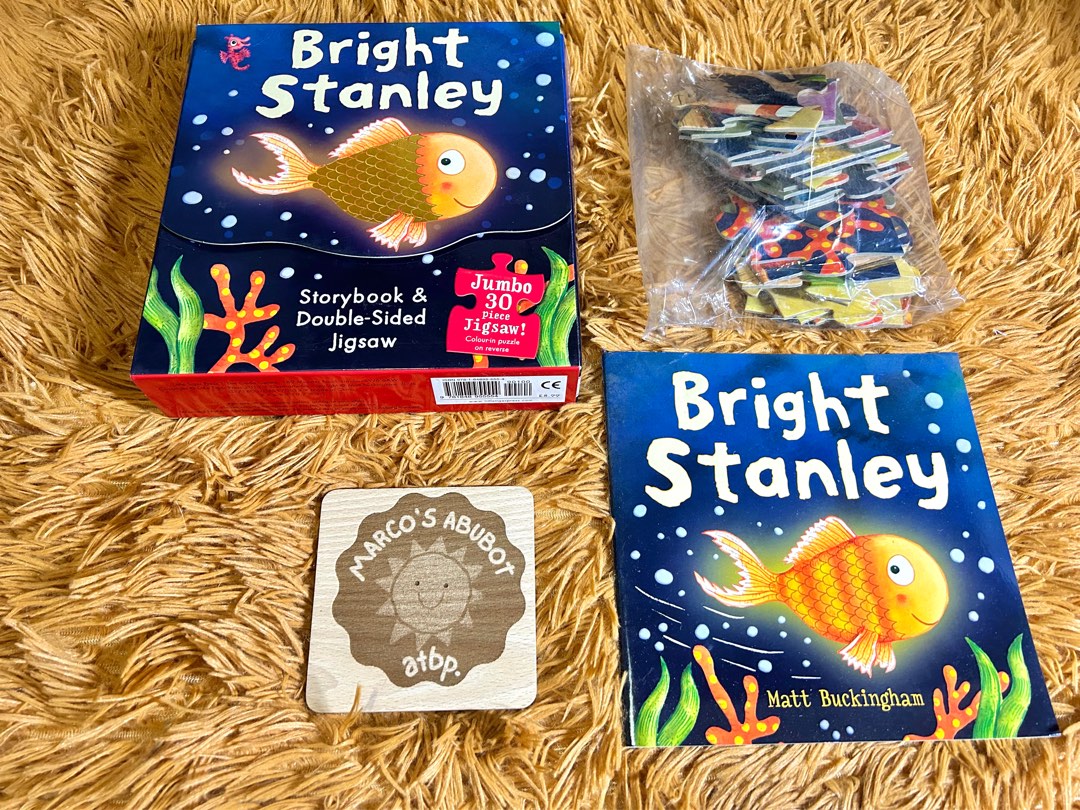 Bright Stanley Storybook and Double Sided Jigsaw, Hobbies & Toys, Books ...