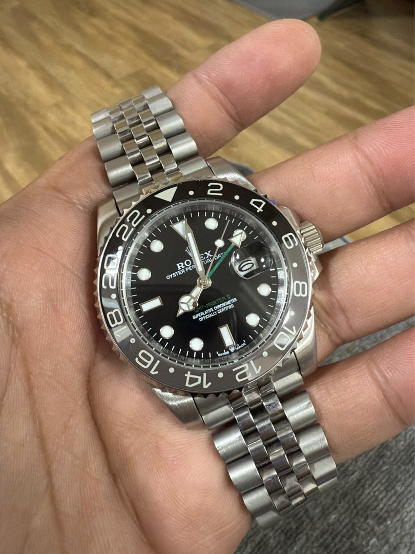 Bruce Wayne GMT Master II, Men's Fashion, Watches & Accessories ...