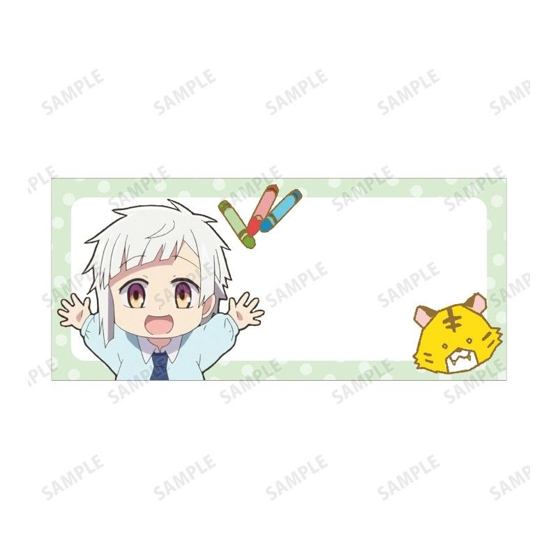 "Bungo Stray Dogs Wan!" name stickers nursery school version are now ...
