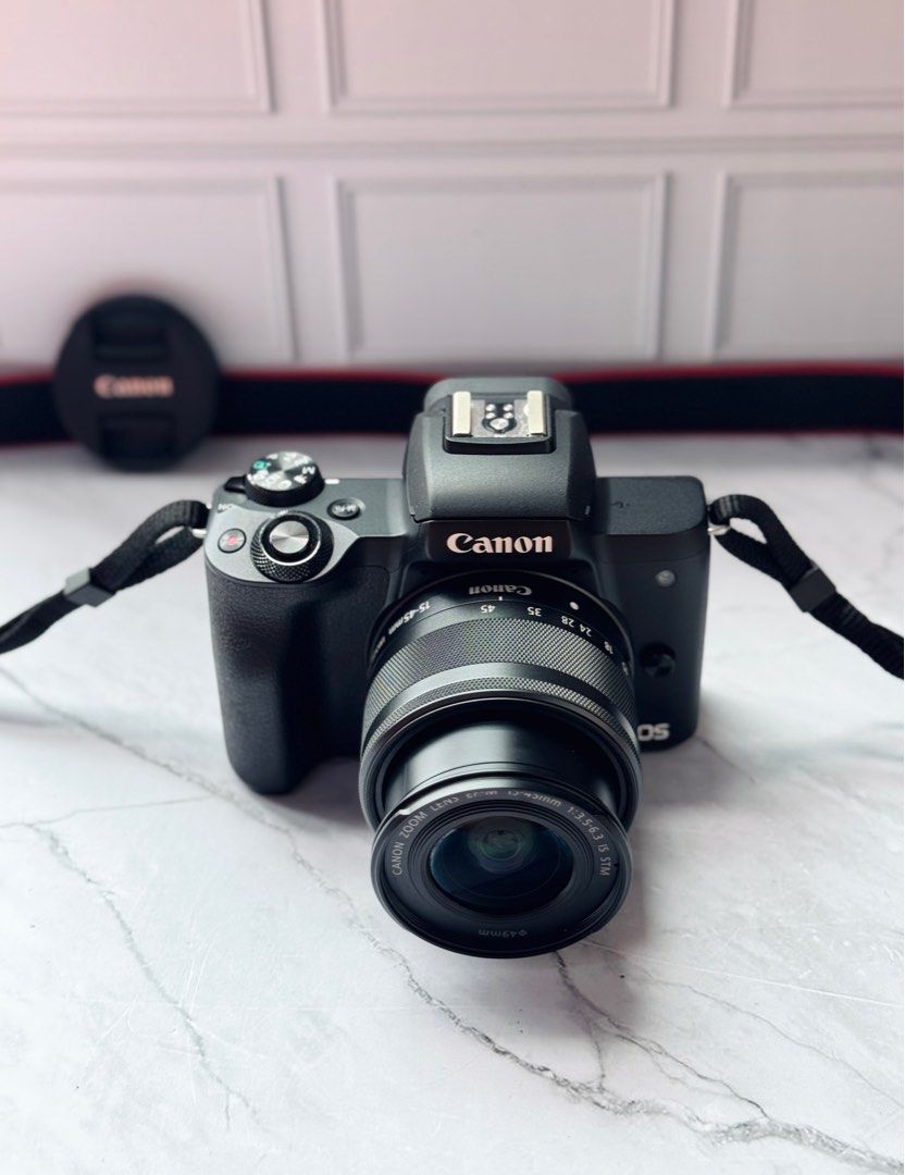 CANON EOS M50 + LENS 15-45MM IS STM KIT ( WIFI-TOUCH SCREEN ...
