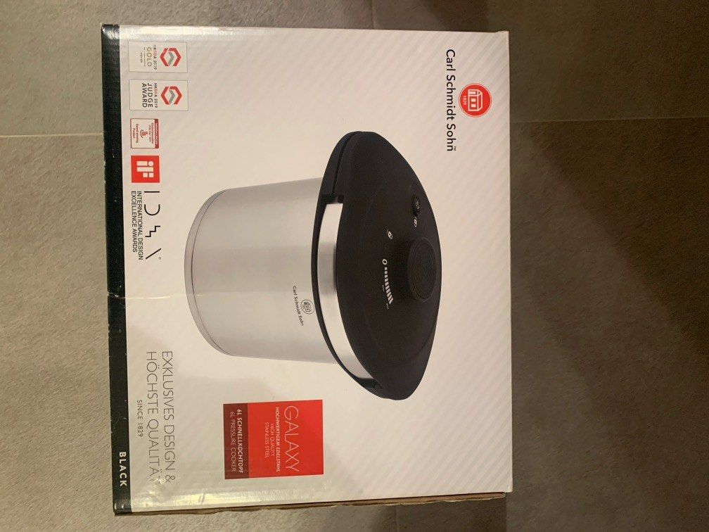 Carl Schmidt Sohn galaxy 6L pressure cooker 壓力煲 高速煲, 家庭電器, 廚房電器, 鍋具 - Carousell