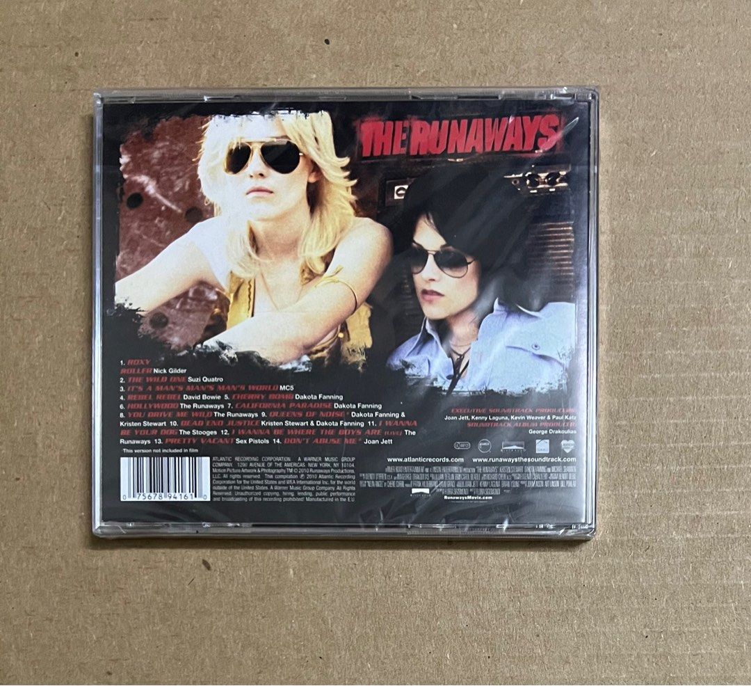 CD the runaways music soundtrack mc5 punk stooges david bowie kristen ...