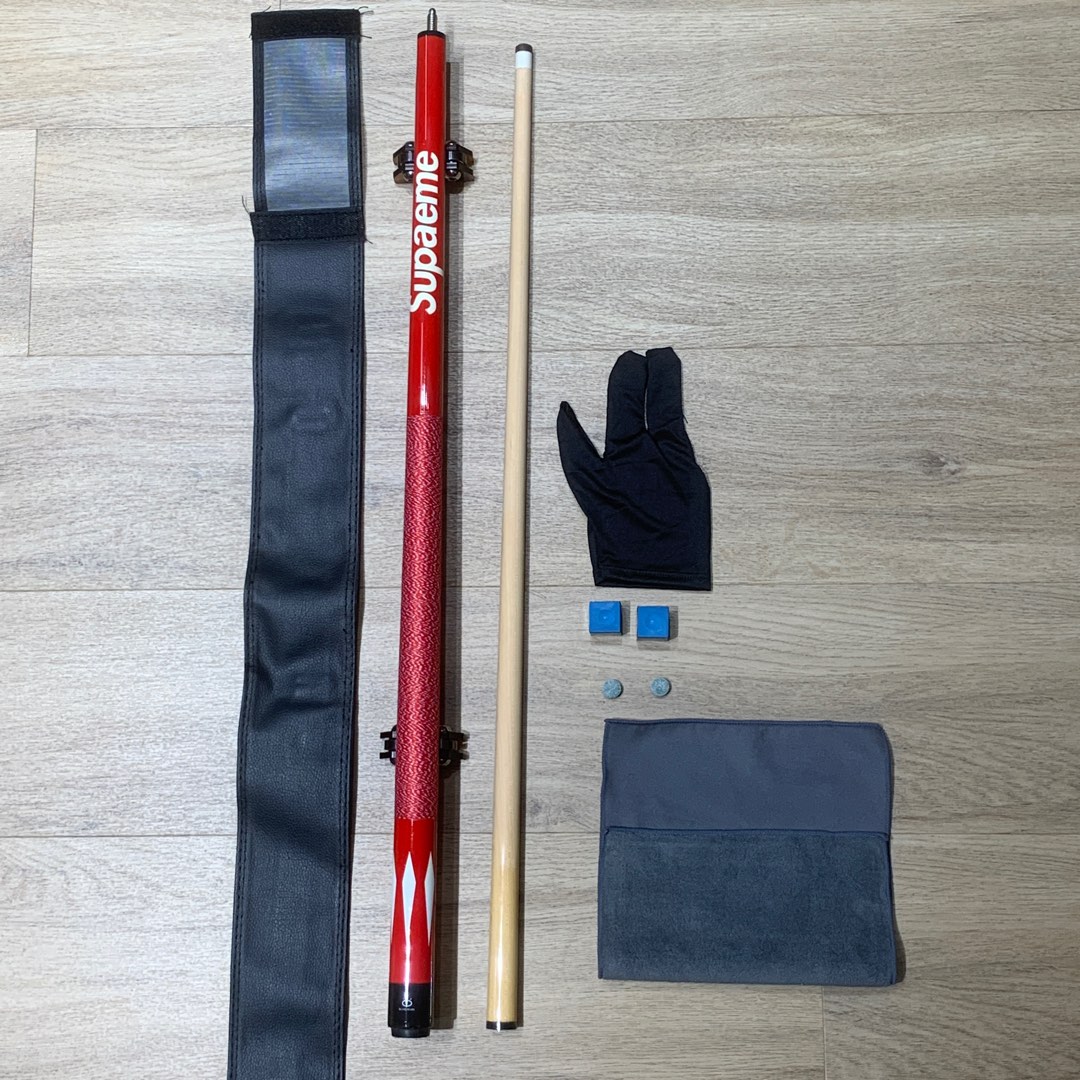 Cheap Red pool cue set for grabs!, Sports Equipment, Sports & Games ...