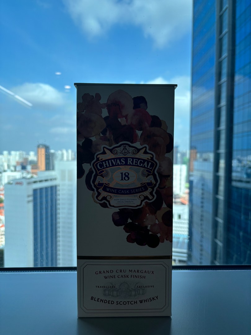Chivas Regal 18 Years Old Grand Cru Margaux Wine Cask, Food & Drinks, Other Food & Drinks on ...