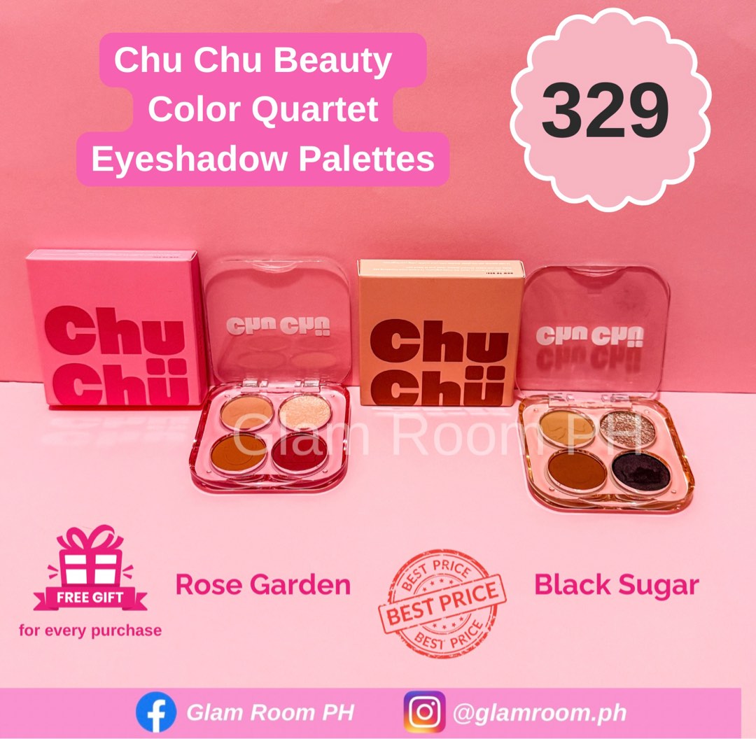 Chu Chu Beauty Color Quartet Eyeshadow Palette, Beauty & Personal Care ...