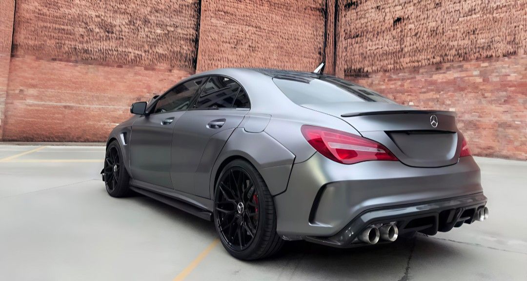 MERCEDES CLA180,200,250 W117 AMG WIDE BODYKIT CONVERSION FOR CLA 45 ...