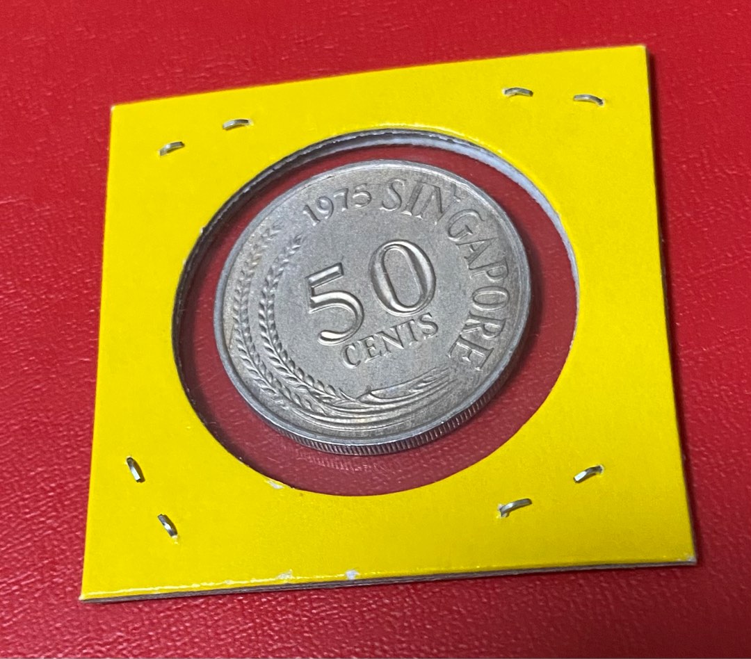 Clearance sales - Singapore 1975 50 cent Sea shell series coin as in ...