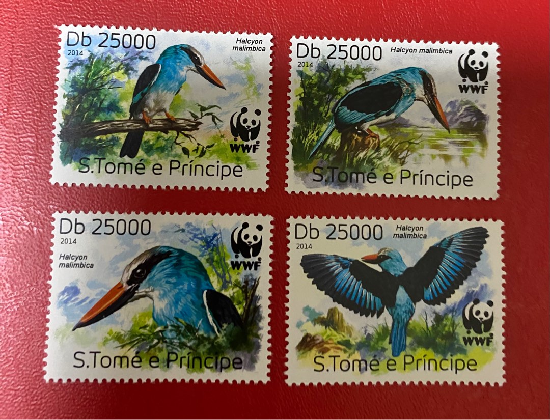 Clearance sales - WWF theme - S. Tome e Principe 2014 mint set as in ...