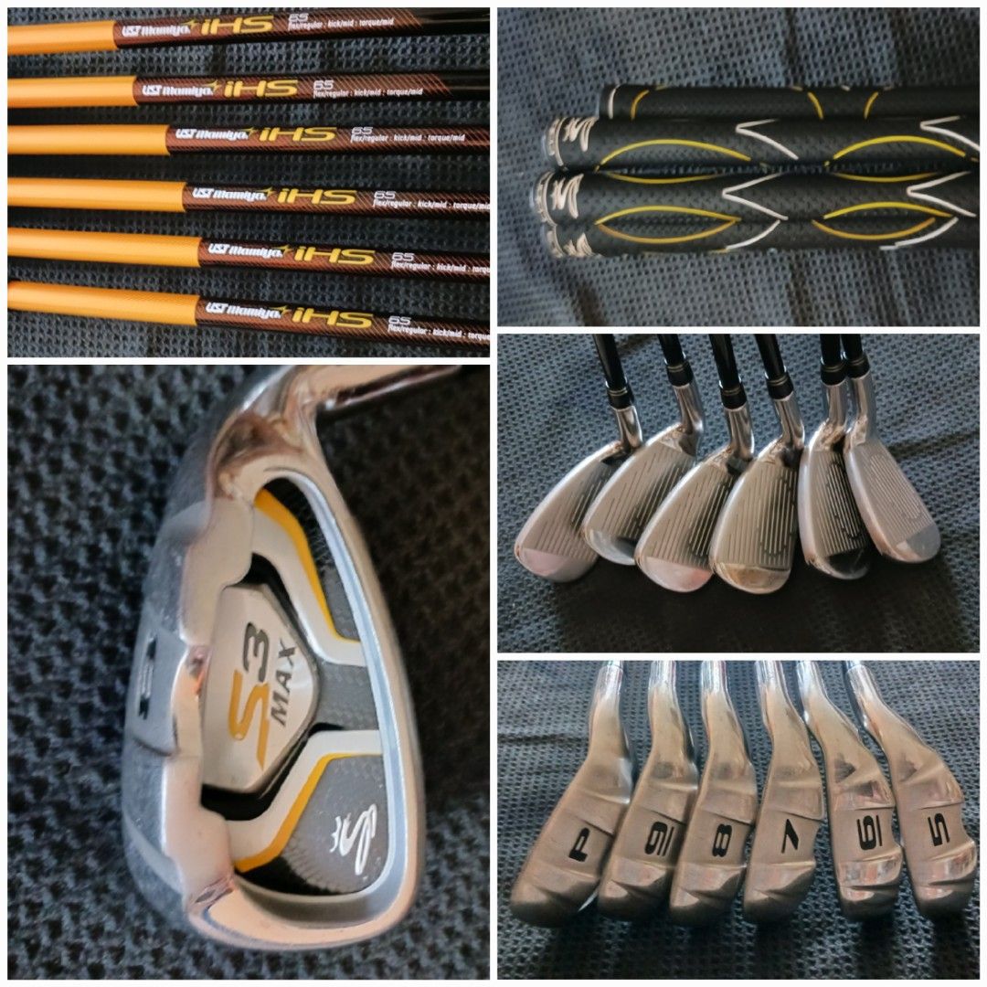 Cobra Golf Irons Set S3 Max Graphite Mamiya Shaft, Sports Equipment ...