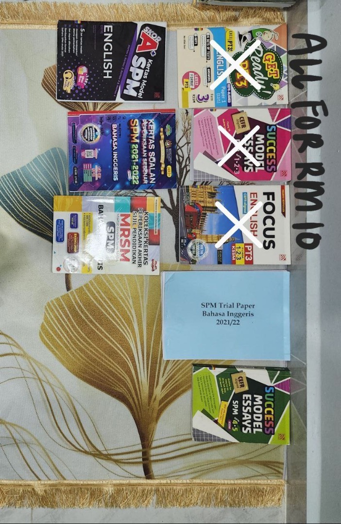 (COMBO) SPM ENGLISH BOOKS - FORM 4 & FORM 5 EDITION, Hobbies & Toys ...