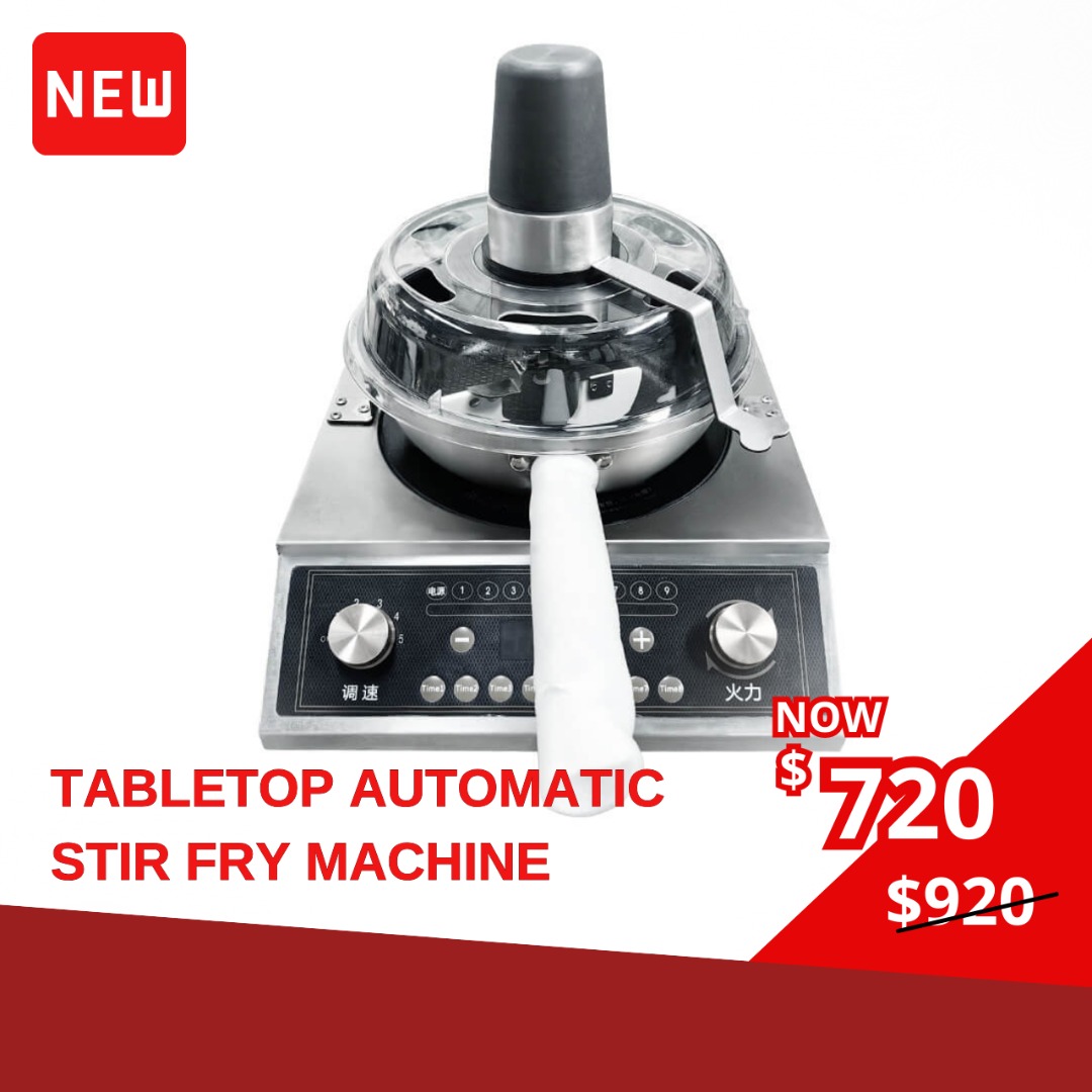 Commercial Tabletop Automatic Stir Fry Machine, TV & Home Appliances ...