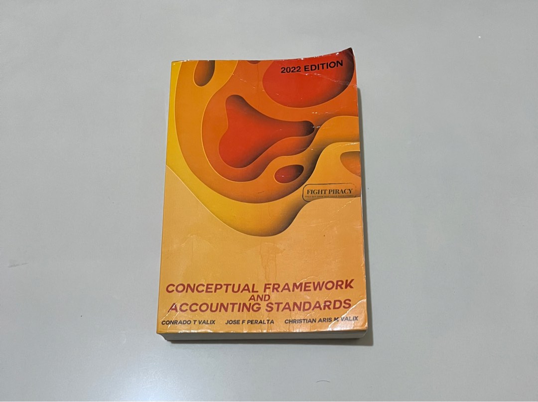 Conceptual Framework and Accounting Standards 2022 by Valix, Hobbies ...
