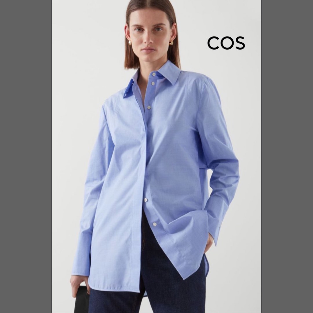 COS - Relaxed Fit Tailored Shirt (still in brand new condition), Women ...